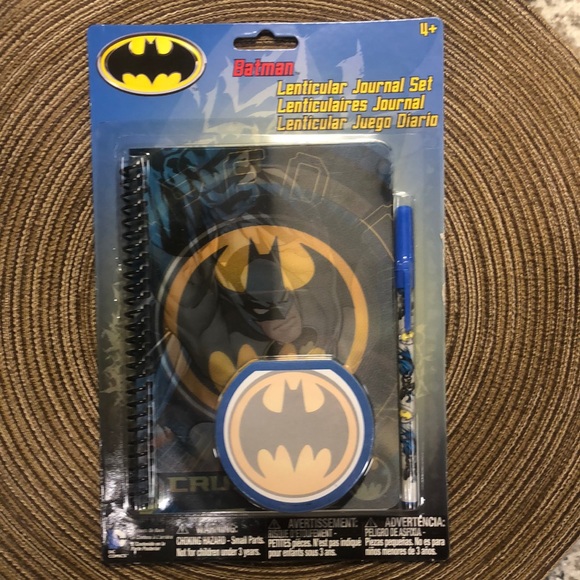 Batman | Toys | Batman Lenticular Journal Set | Poshmark